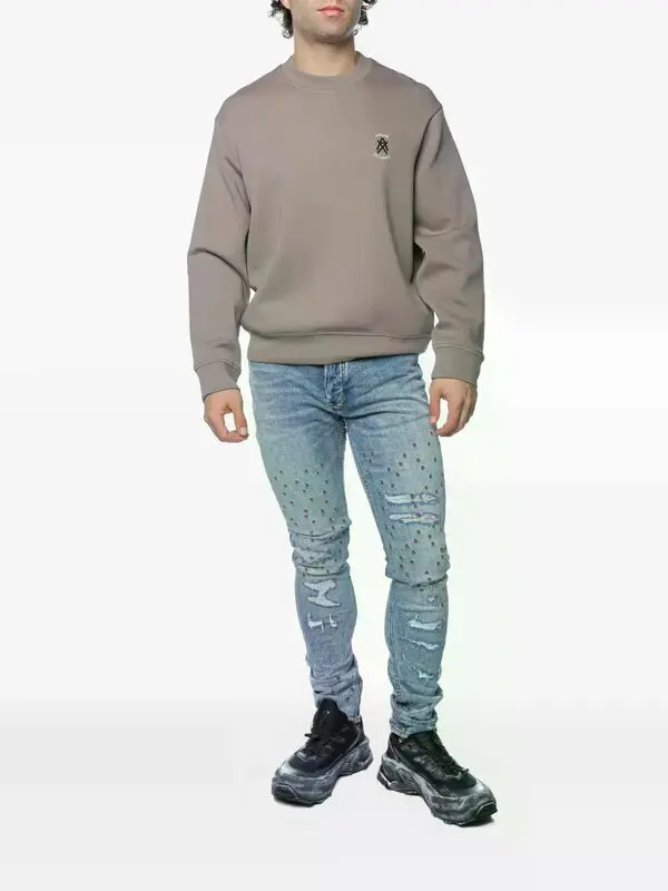 Armani Exchange Embroidered Logo Sweatshirt