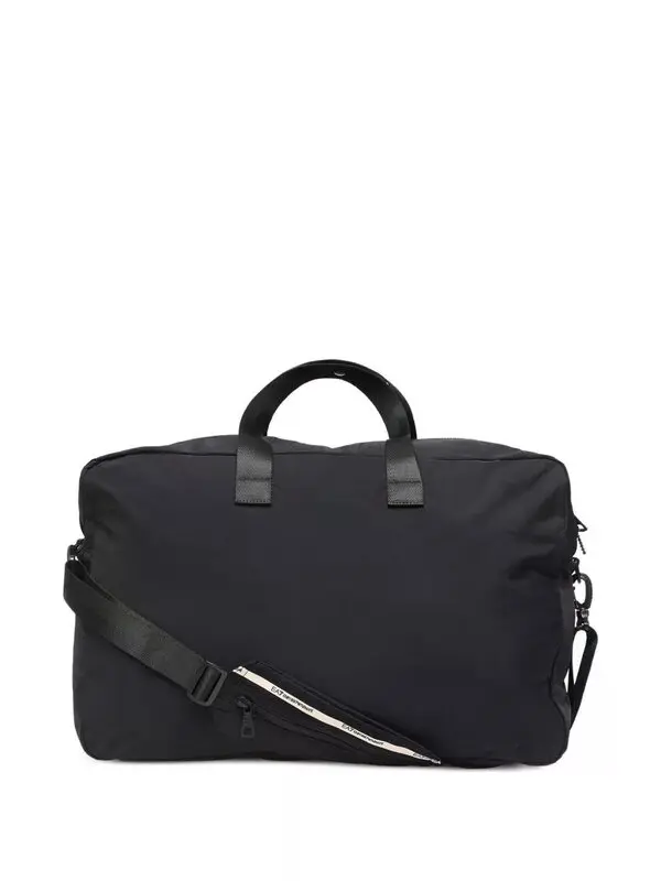 EA7 Logo-tape Gym Bag - Black