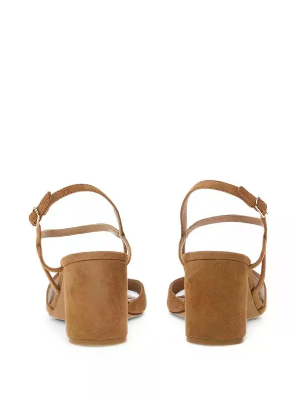Geox Virnilisa Block Heel Sandals - Brown