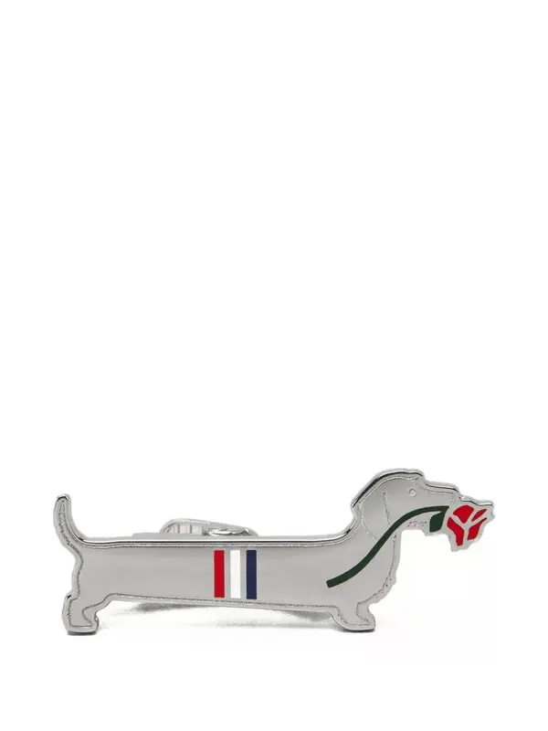 Thom Browne Hector Limousine Tie Bar - Silver