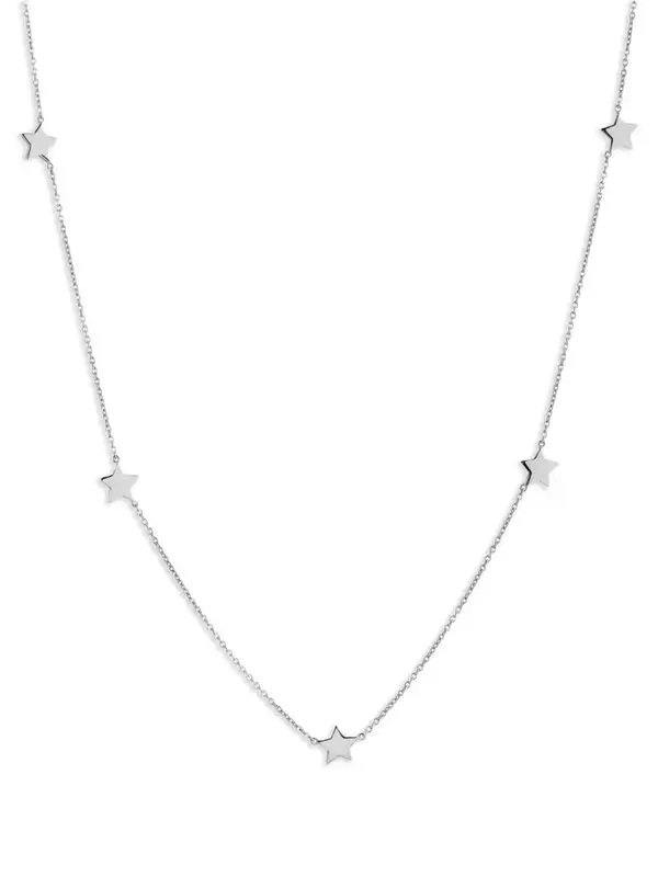 AUREE JEWELLERY Multi-star Necklace - Silver