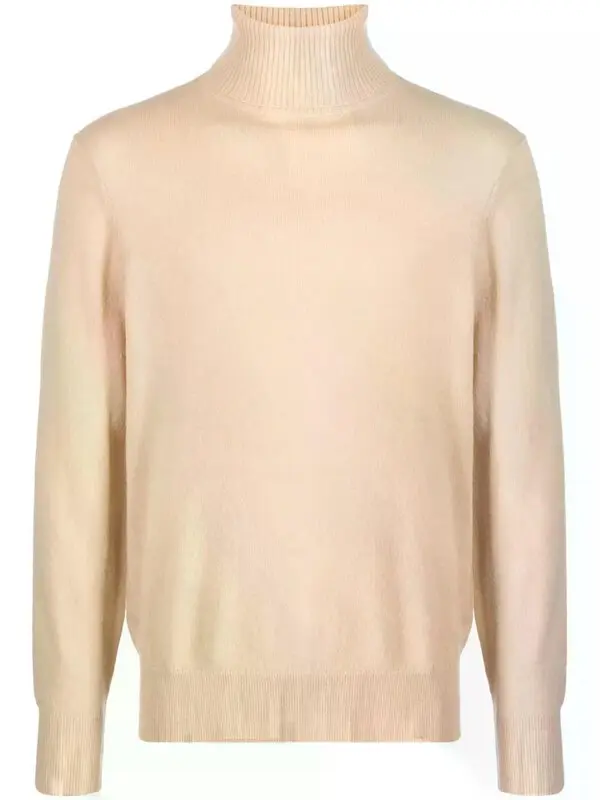 FURSAC Fine-knit Roll-neck Jumper - Neutrals