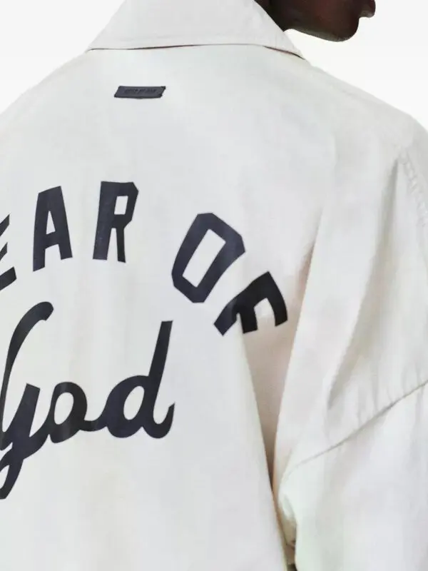 Fear Of God Garment-dyed Cotton-poplin Jacket