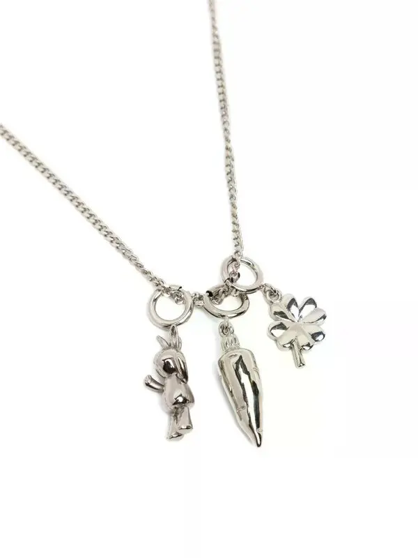 JUUN.J Charm Necklace - Silver