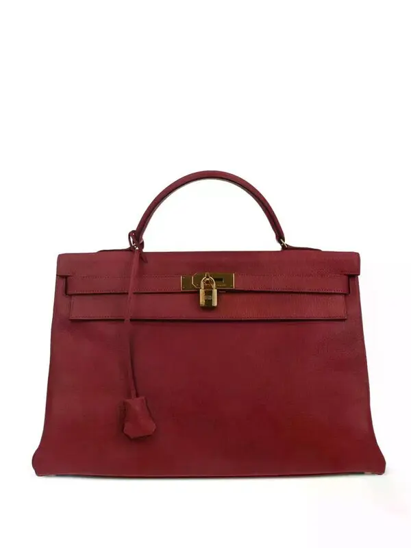 Hermès Kelly Retourne Tote Bag - Red