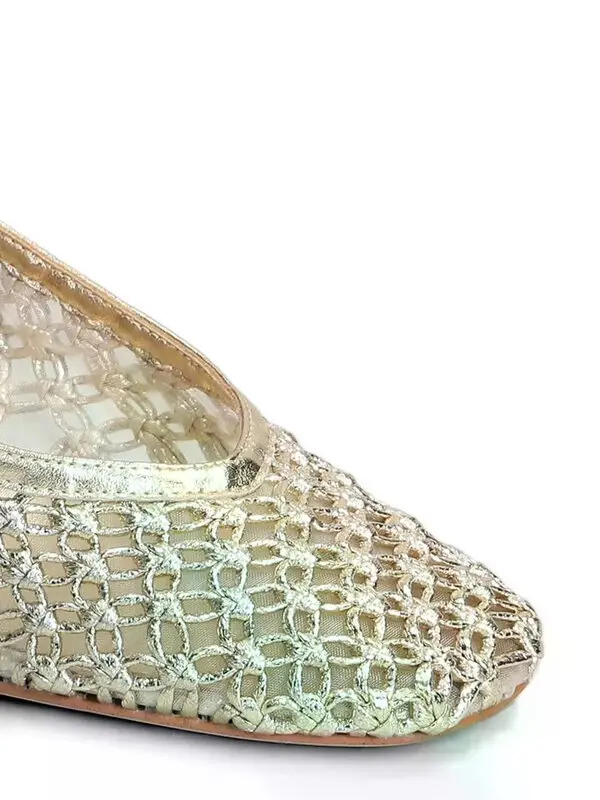 MARC ELLIS Woven Slingback Pumps