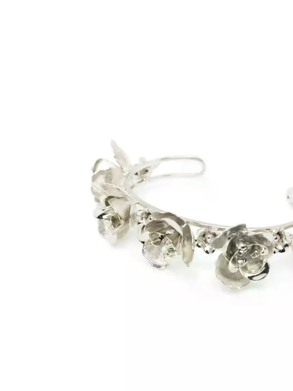 JENNIFER BEHR Floral-embellished Cuff Bracelet
