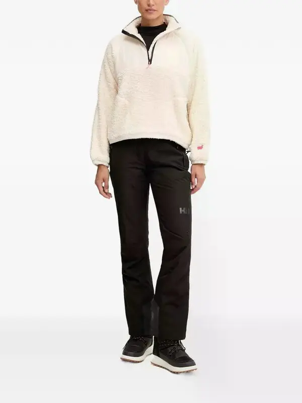 Kari Traa Fleece-texture Panelled Sweatshirt