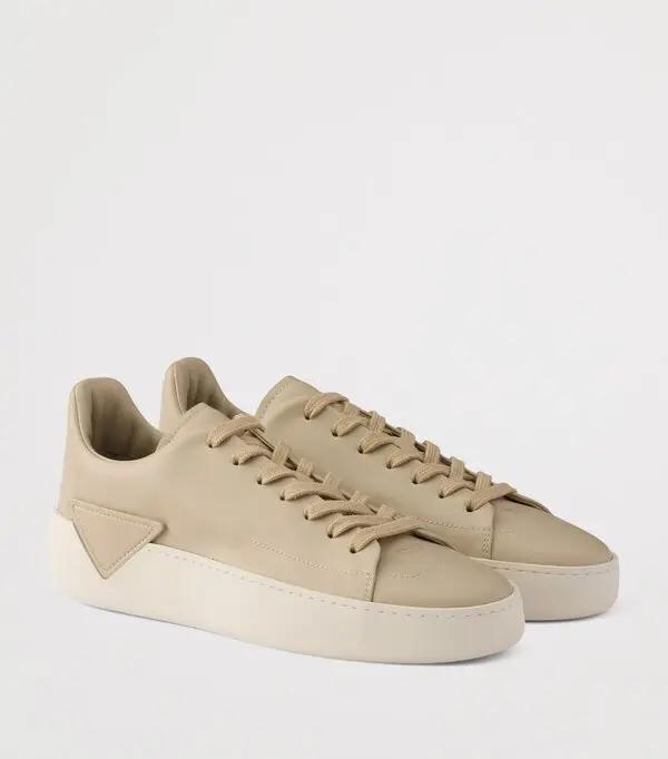 Prada Leather Court Sneakers