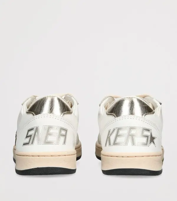 GOLDEN GOOSE Ball Star Leopard Print Sneakers