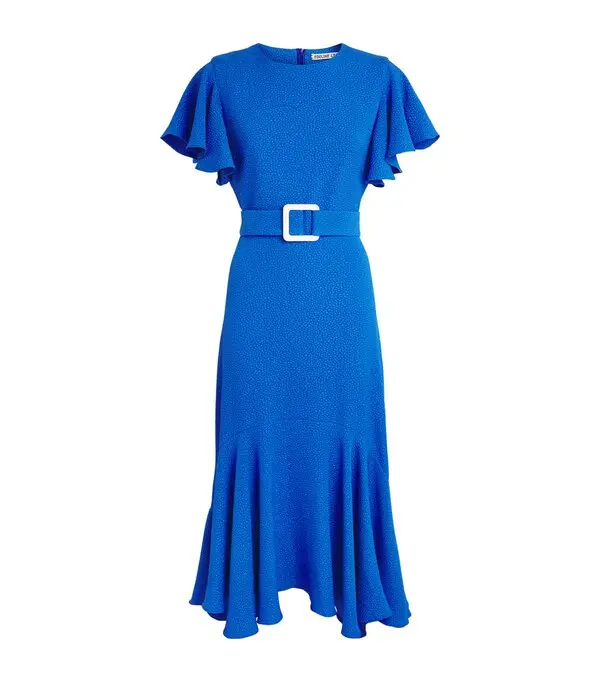 EDELINE LEE Dada Jacquard Midi Dress