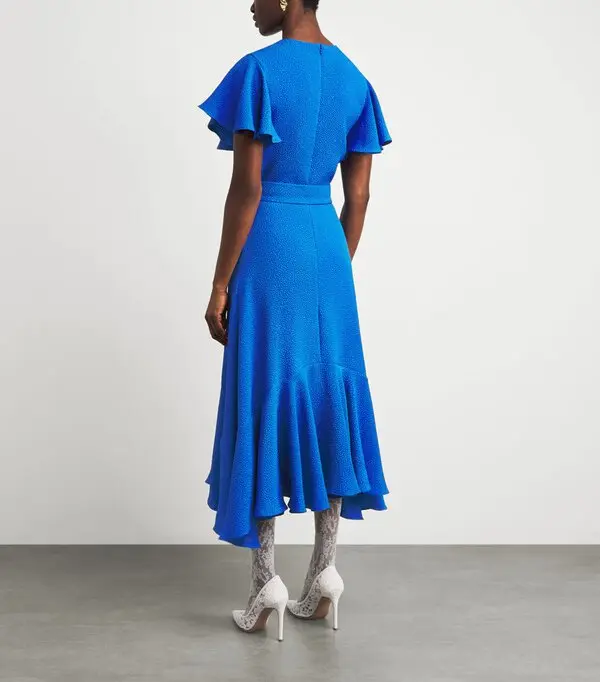 EDELINE LEE Dada Jacquard Midi Dress