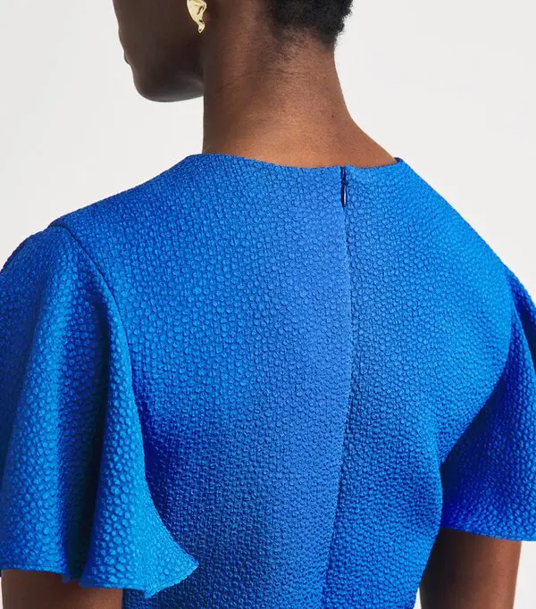 EDELINE LEE Dada Jacquard Midi Dress