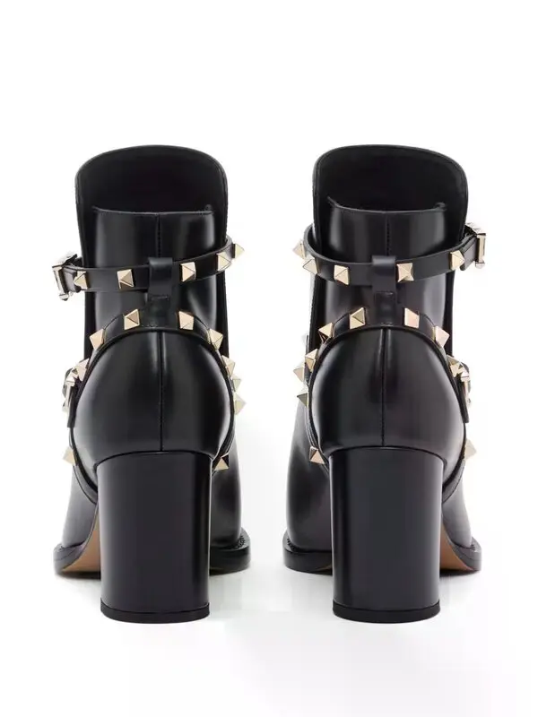 Valentino Garavani Rockstud Ankle Boots - Black