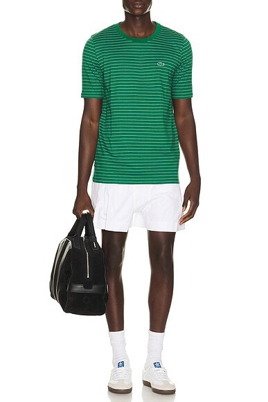 Lacoste Poplin Shorts - Blanc