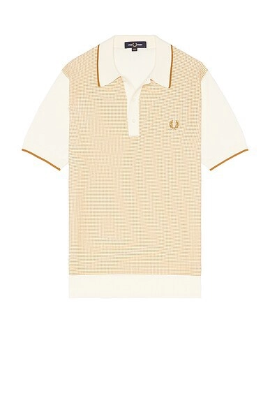Fred Perry Tonic Waffle Knitted Polo