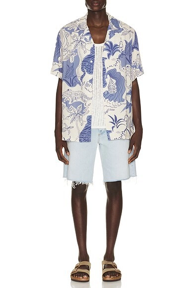 Oas Mystea Rocco Shirt - Blue