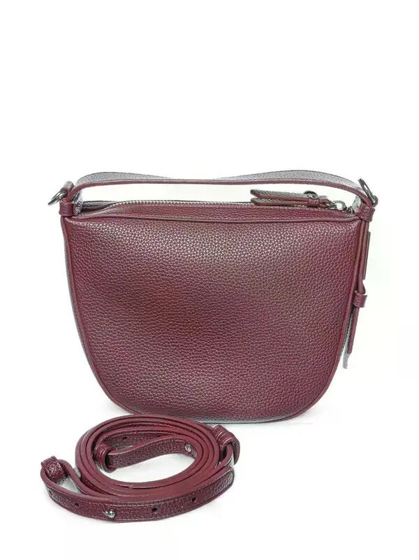 Armani Exchange Pebbled-texture Shoulder Bag - Red