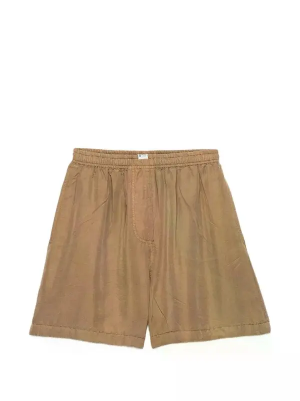 Prada Silk Drawstring Shorts