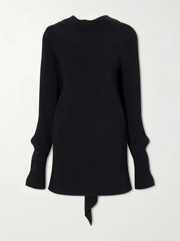 THE ROW Evo Crepe Blouse