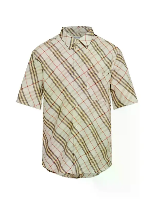 Burberry Check Short-sleeve Shirt
