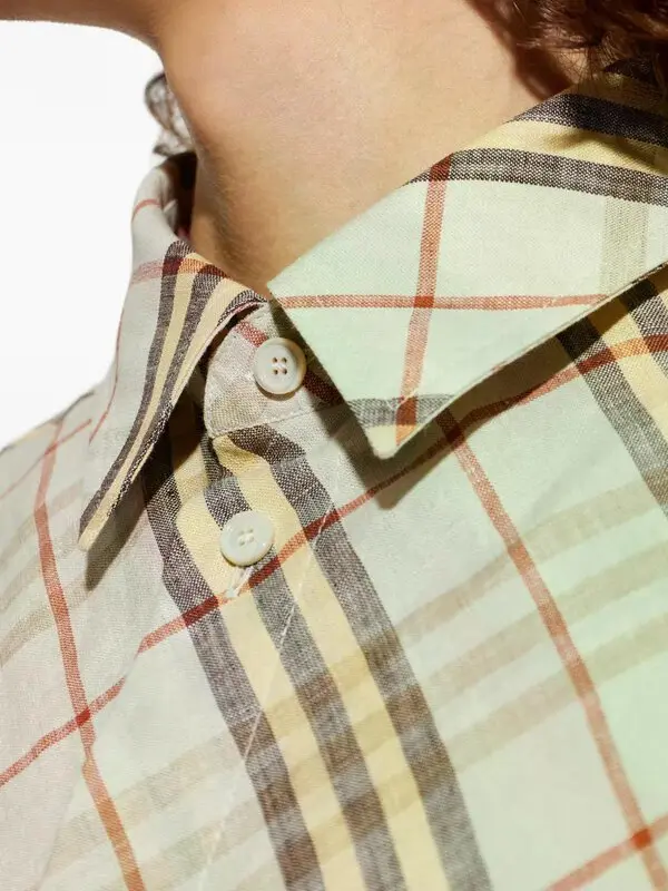 Burberry Check Short-sleeve Shirt