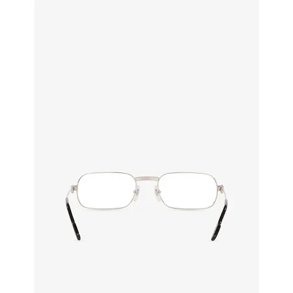 Cartier Ct0556o Rectangle Metal Optical Eyeglasses