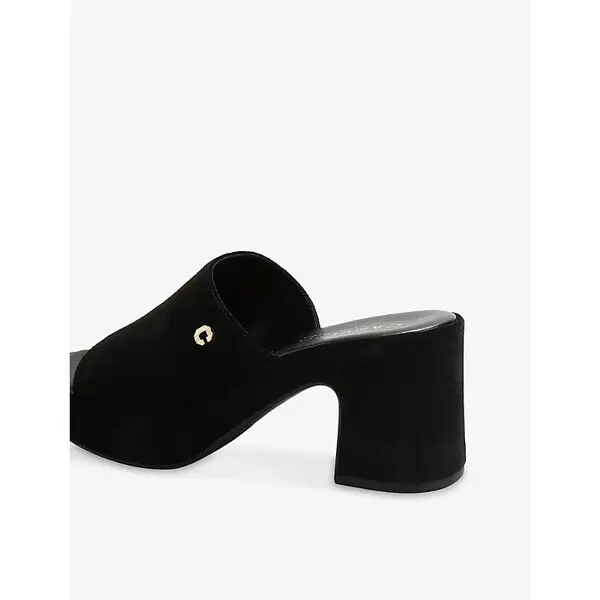 Carvela Letizia Suede Heeled Mules