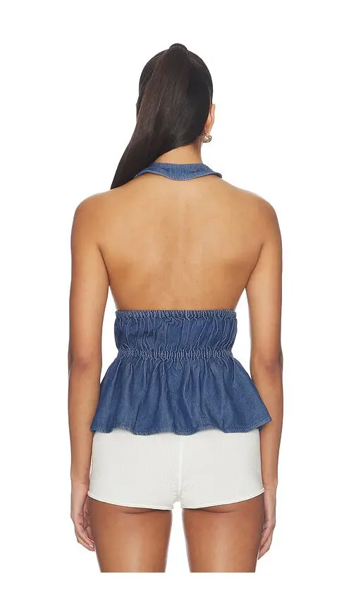 LOVERS AND FRIENDS Juni Top - Blue