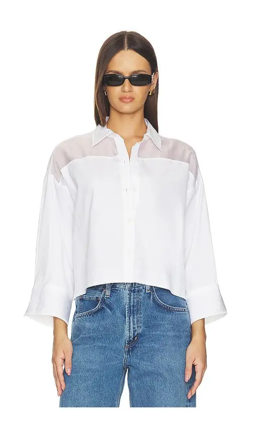 Rag & Bone Elly Short Sleeve Shirt