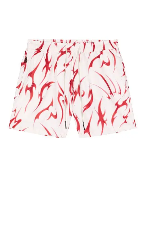 Oas Tribalo Swim Shorts - Red