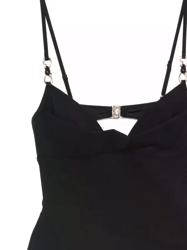 Zimmermann Mahon Trim-detail Swimsuit - Black