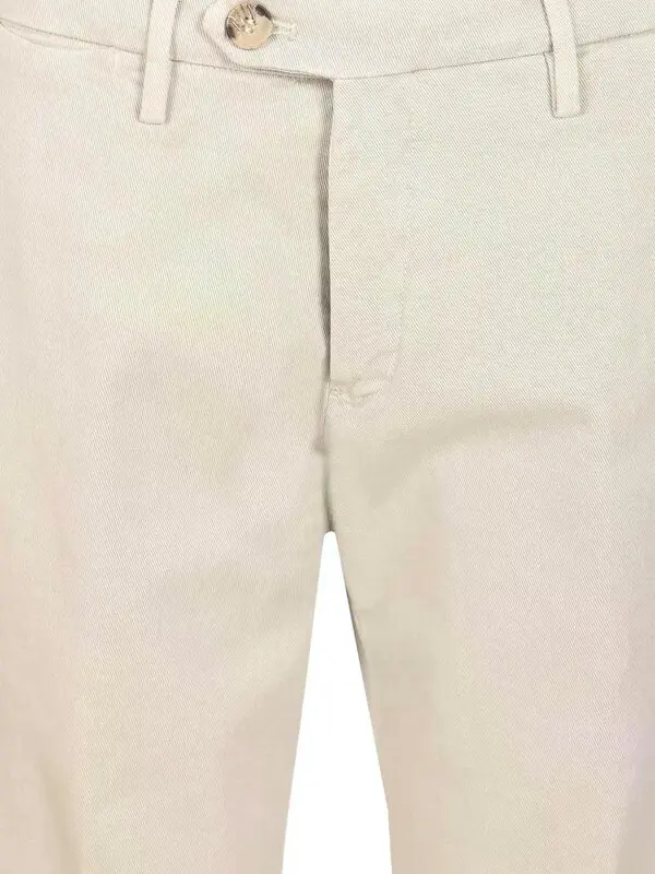 Al Duca D'aosta Pressed-crease Drill Trousers