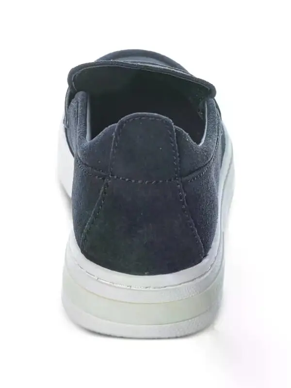 Armani Exchange Suede Penny Loafers