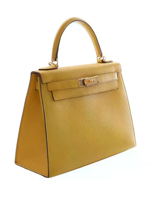Hermès Epsom Sellier 28 Satchel - Yellow