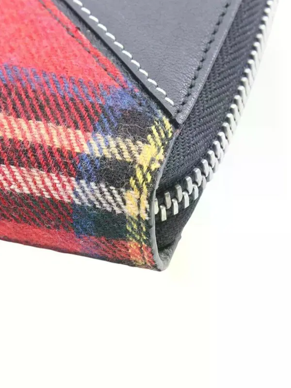 Loewe 2010-2026 Wool And Leather Puzzle Wallet Long Wallets
