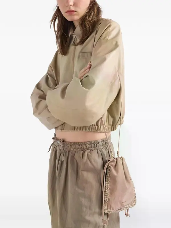 Prada Suede Smartphone Case - Neutrals