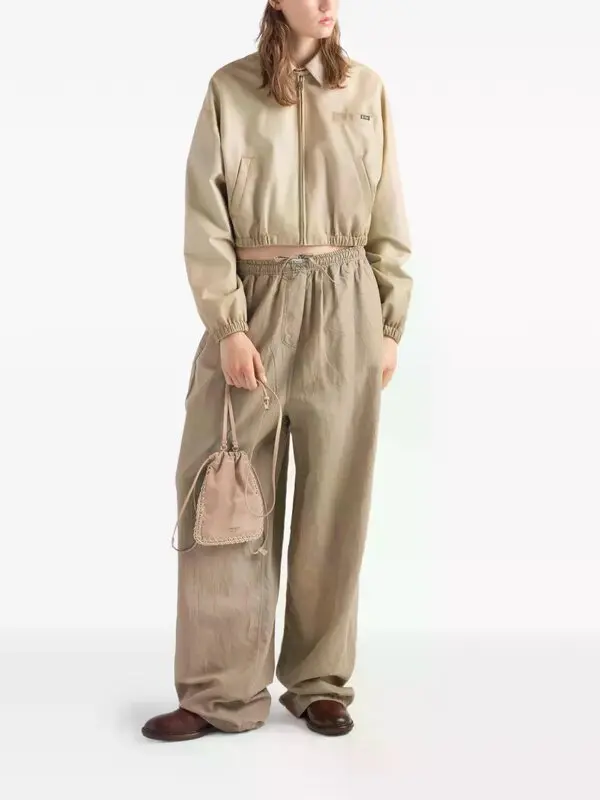 Prada Suede Smartphone Case - Neutrals