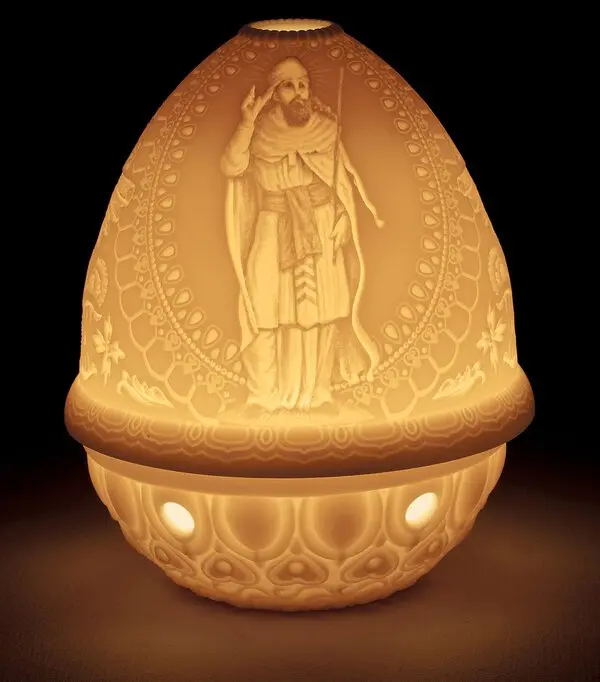 LLADRO Zarathustra Lithopane Votive Light