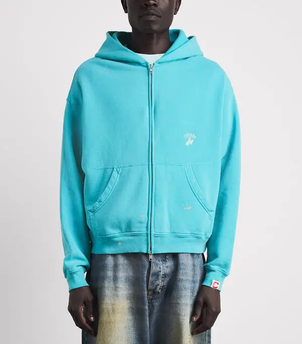 CHERRY LOS ANGELES Western Athletic Zip-up Hoodie