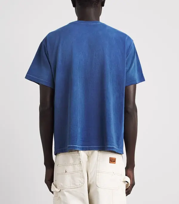CHERRY LOS ANGELES Chevron-stitch Logo T-shirt