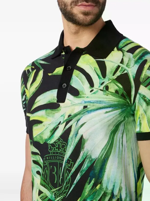 BILLIONAIRE Palmas Short-sleeve Polo Shirt