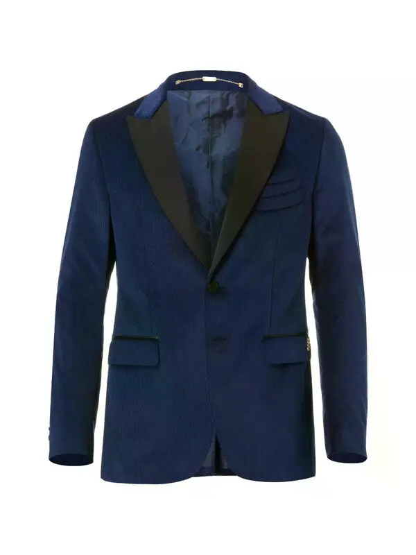 BILLIONAIRE Brian Peak-lapel Single-breasted Blazer
