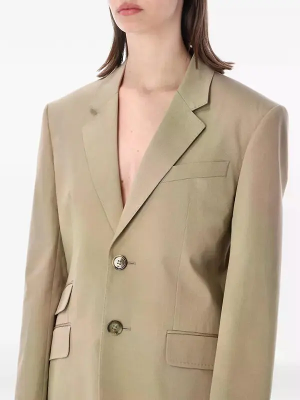AMI Paris Single-breasted Notched-lapel Blazer
