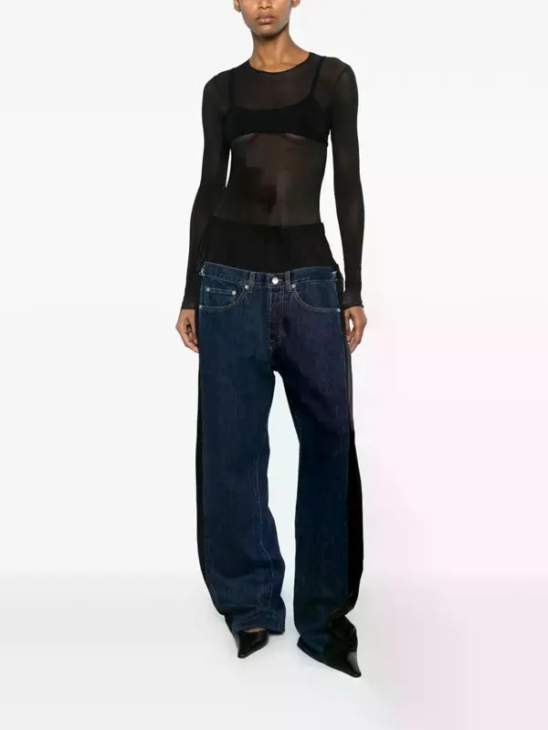 LUTZ HUELLE Panelled Jeans