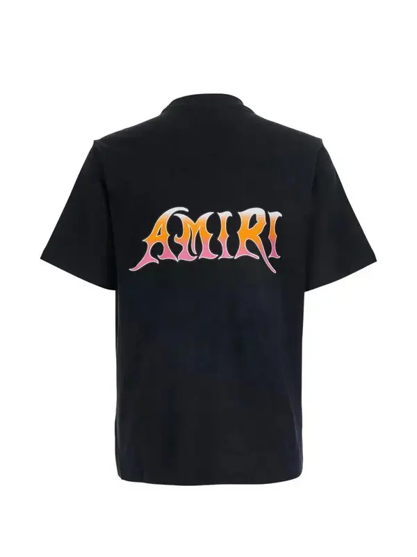 Amiri Logo-print T-shirt - Black