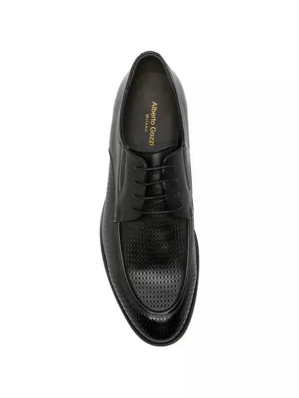 ALBERTO GOZZI Perforated Derby Shoes