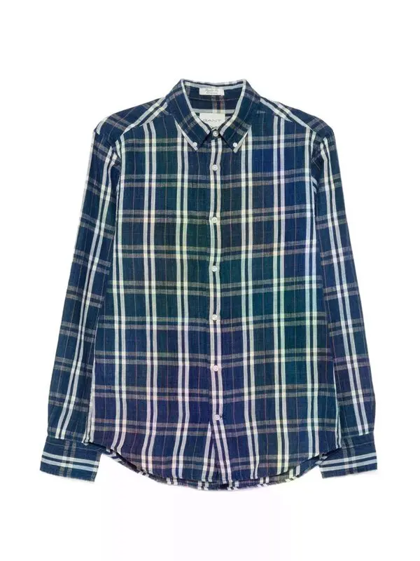 Gant Check-pattern Button-fastening Shirt