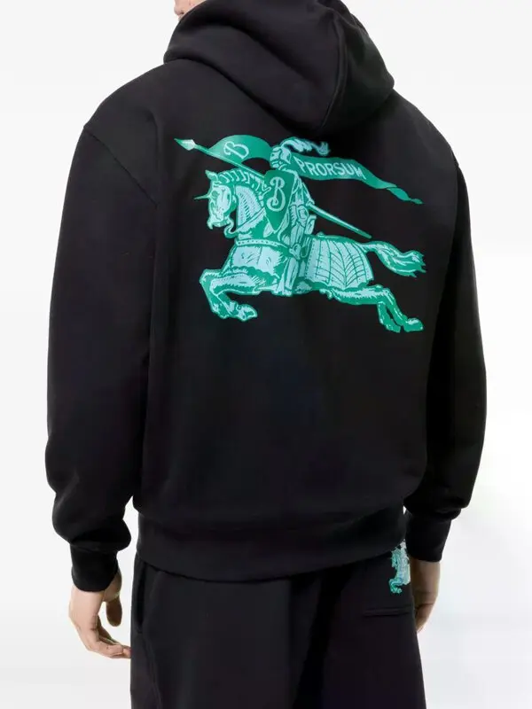 Burberry Logo Zip Hoodie