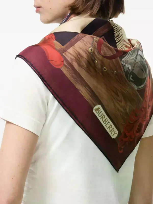 Burberry Wardrobe Silk Scarf